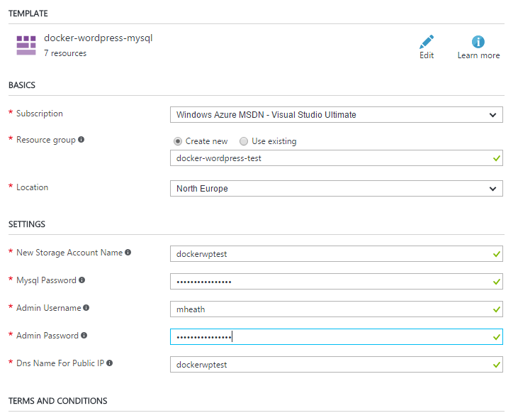 Deploying Wordpress On Azure With Arm And Docker Compose