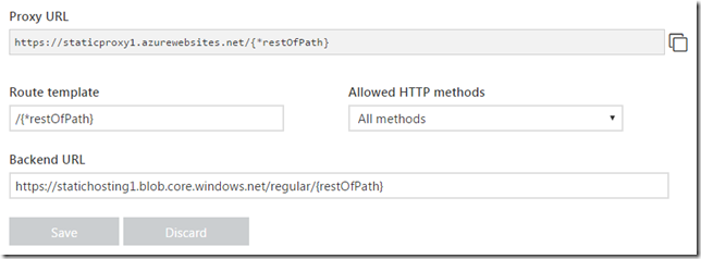 Hosting Static Websites In Azure Blob Storage With Azure Functions Proxies